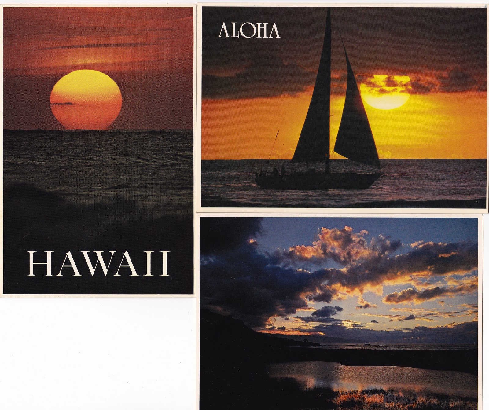 Out of Area II: Vintage Hawaii Postcards (80's)