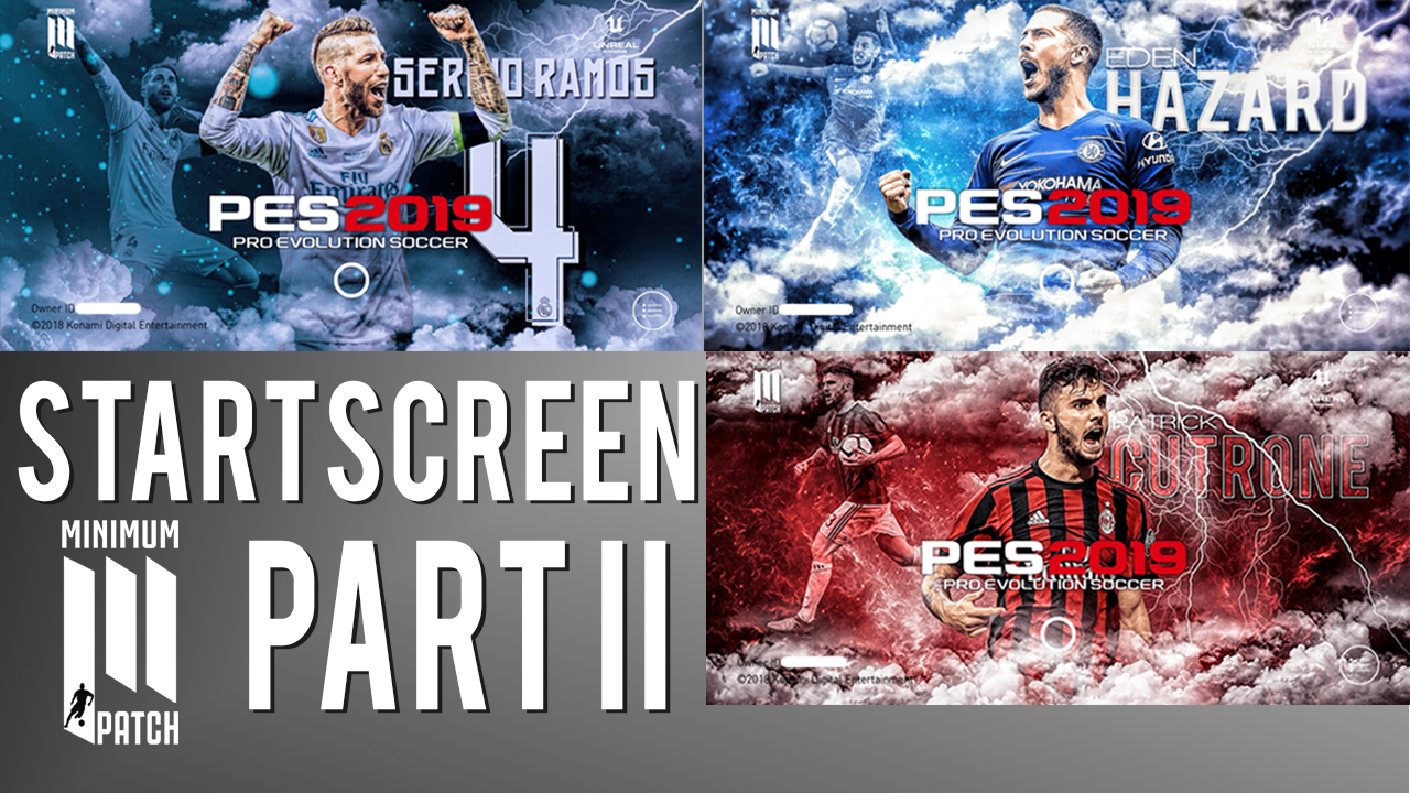 Startscreen Pack Part II For PES 2019 Mobile | Elderlysites