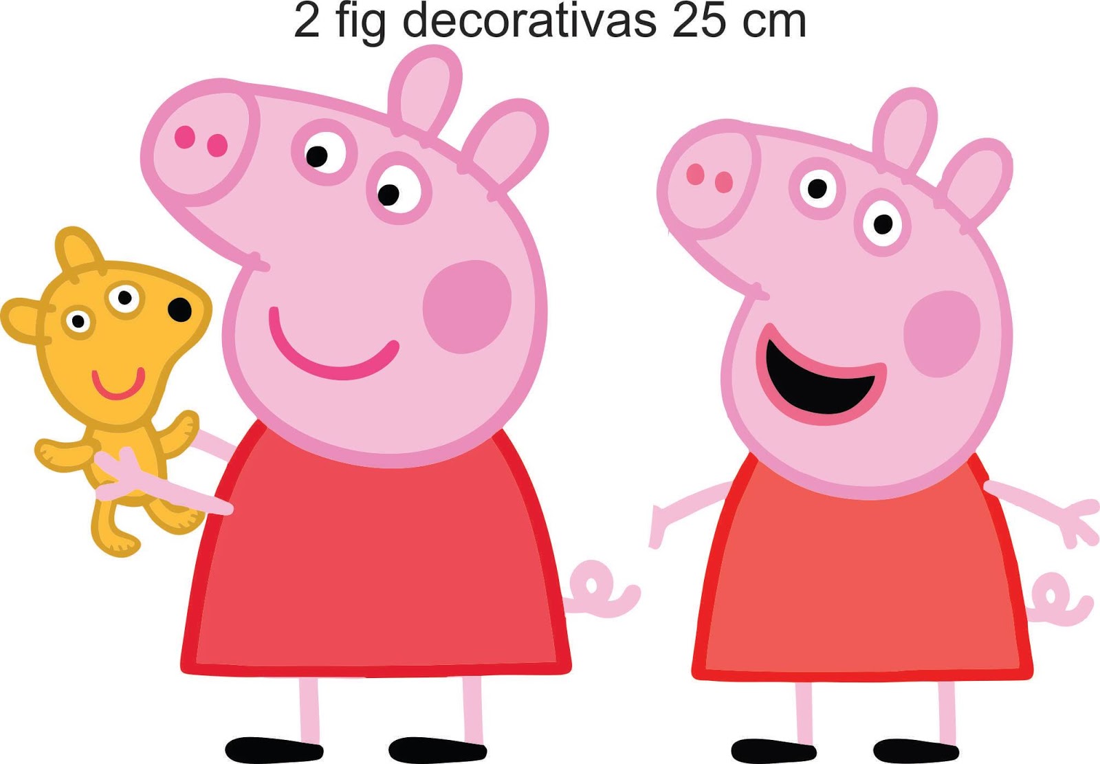 4UNICO TEMATICAS: PEPPA PIG Y GEORGE