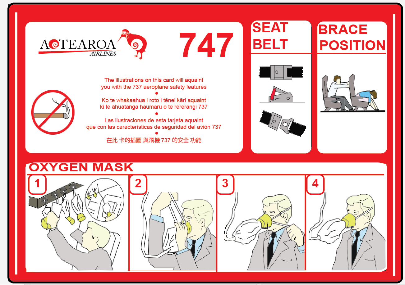 Unit 41 - Pasquale - Airline corporate identity : Airplane Safety ...
