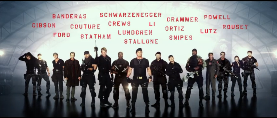 Gossip_dance: (BTS Picture) Exclusive Teaser Trailer @Expendables3 ...