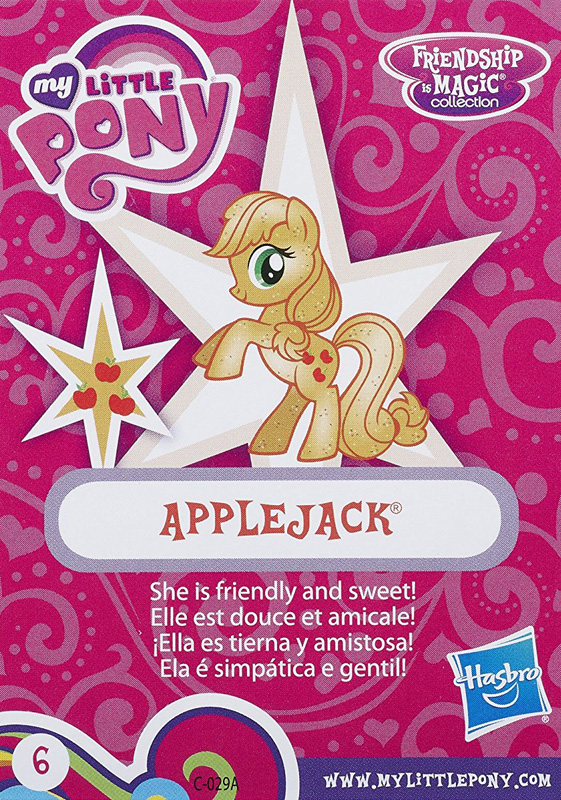 MLP Applejack Blind Bag Cards | MLP Merch