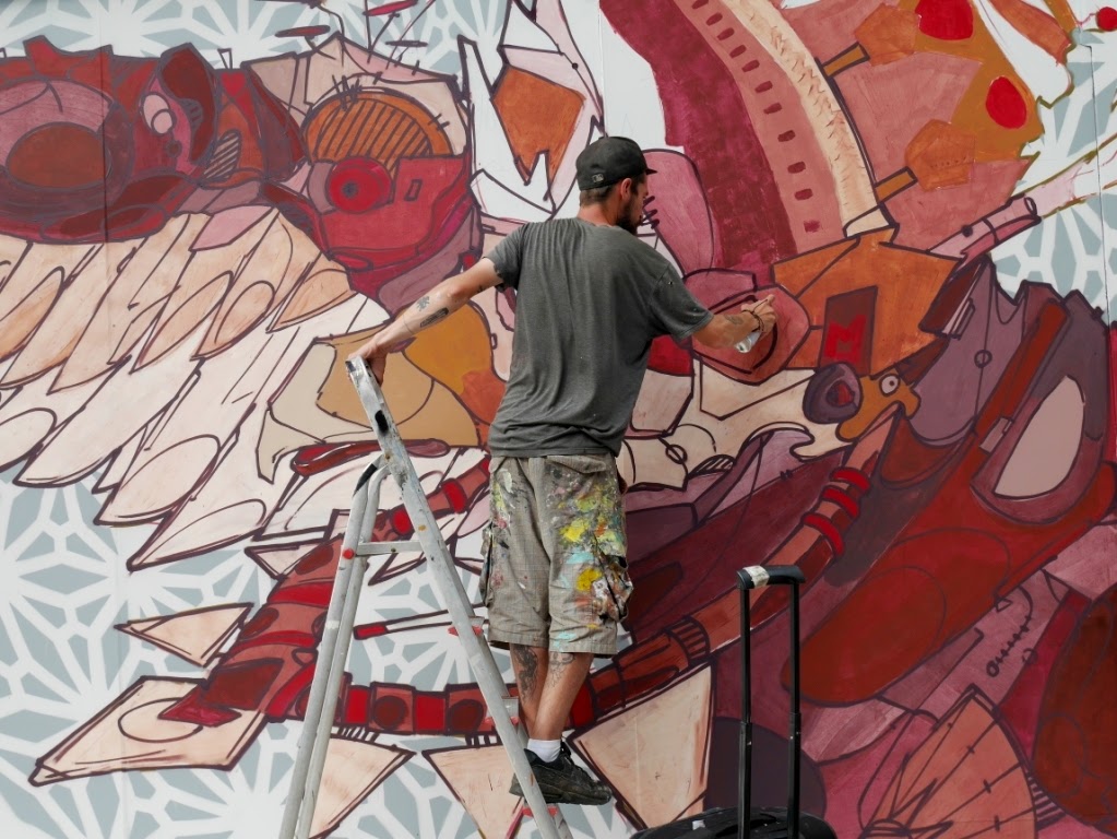 PSOMAN X BOZAR BRUSSELS Art on Train