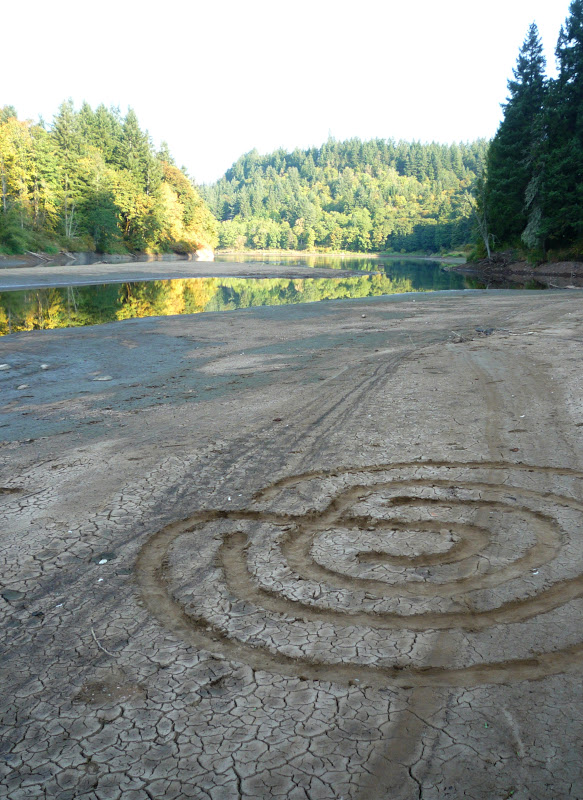 Tidal Art: Lakebed Labyrinth