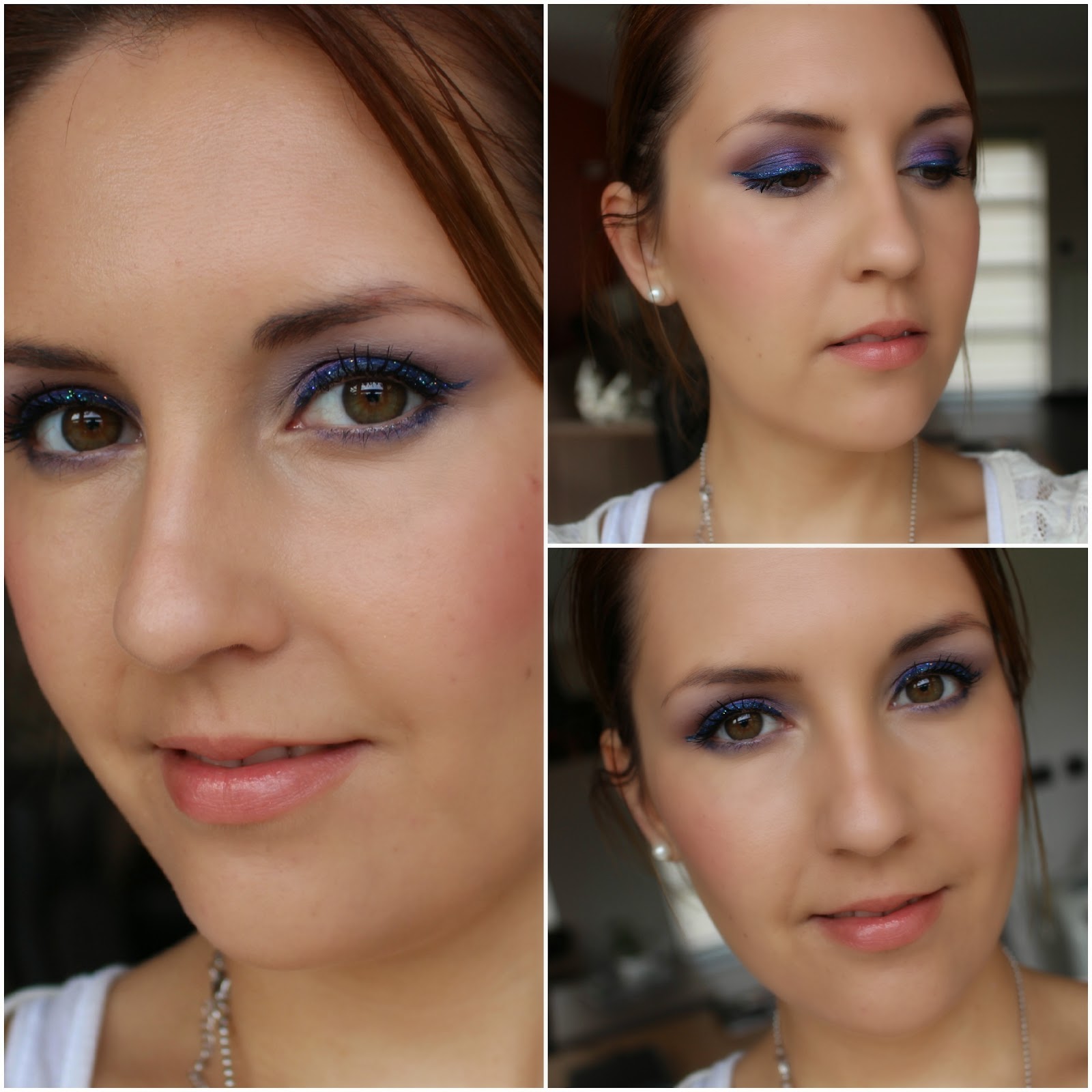 MAKE UP TUTORIAL | PAARS & BLAUW GEMIXT | Beauty Treasures