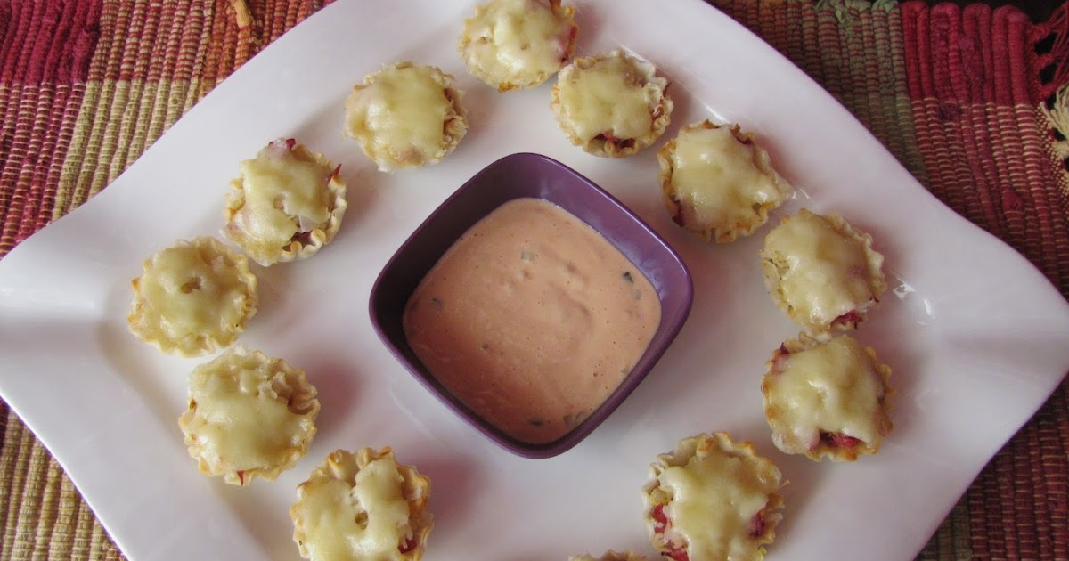 Big Mama's Home Kitchen: Reuben Phyllo Cups