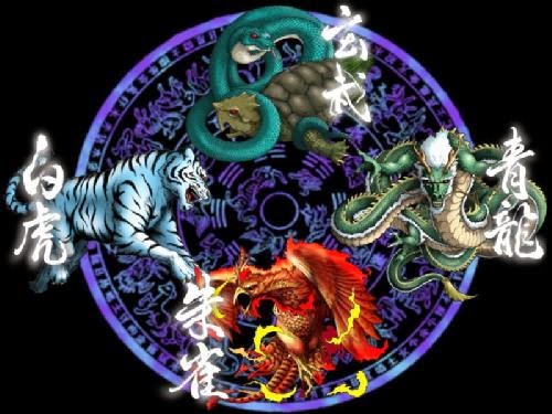 Oukhie: Hewan Mitologi Dari China 4 Penjaga Penjuru Arah Mata Angin