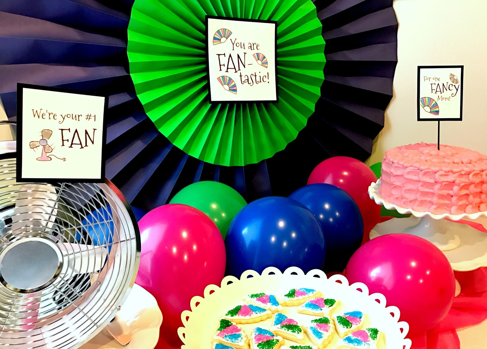 michelle paige blogs: FAN-tastic Party for Mom