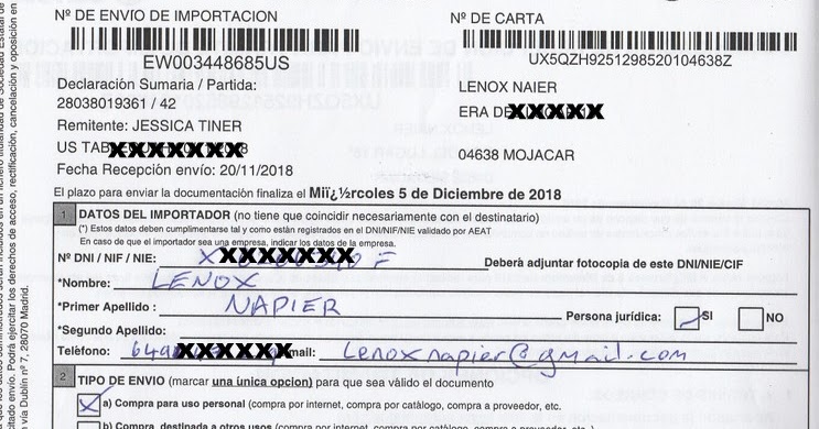 Lenox Napier: Spanish Customs, Explained