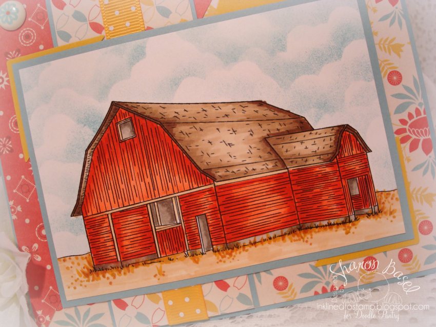 Inklined To Stamp: Old Barn