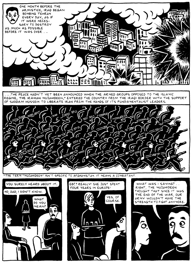 Read Persepolis 2, Section 10: The Return, Page 100