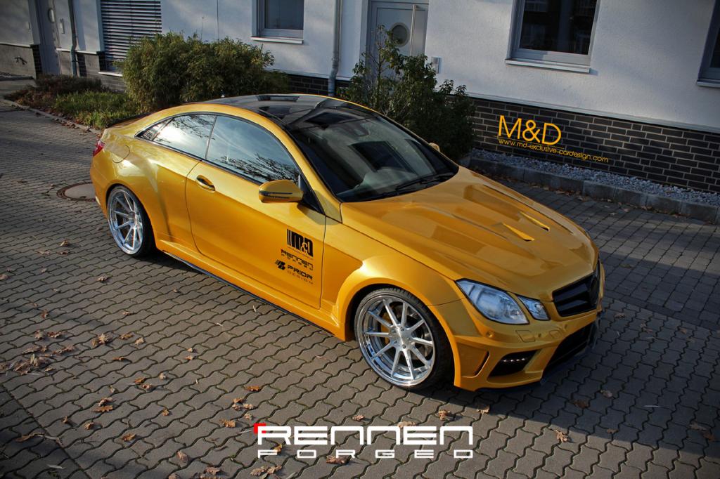 Mercedes E-Coupe Prior Design Black Edition PD850 Widebody | BENZTUNING