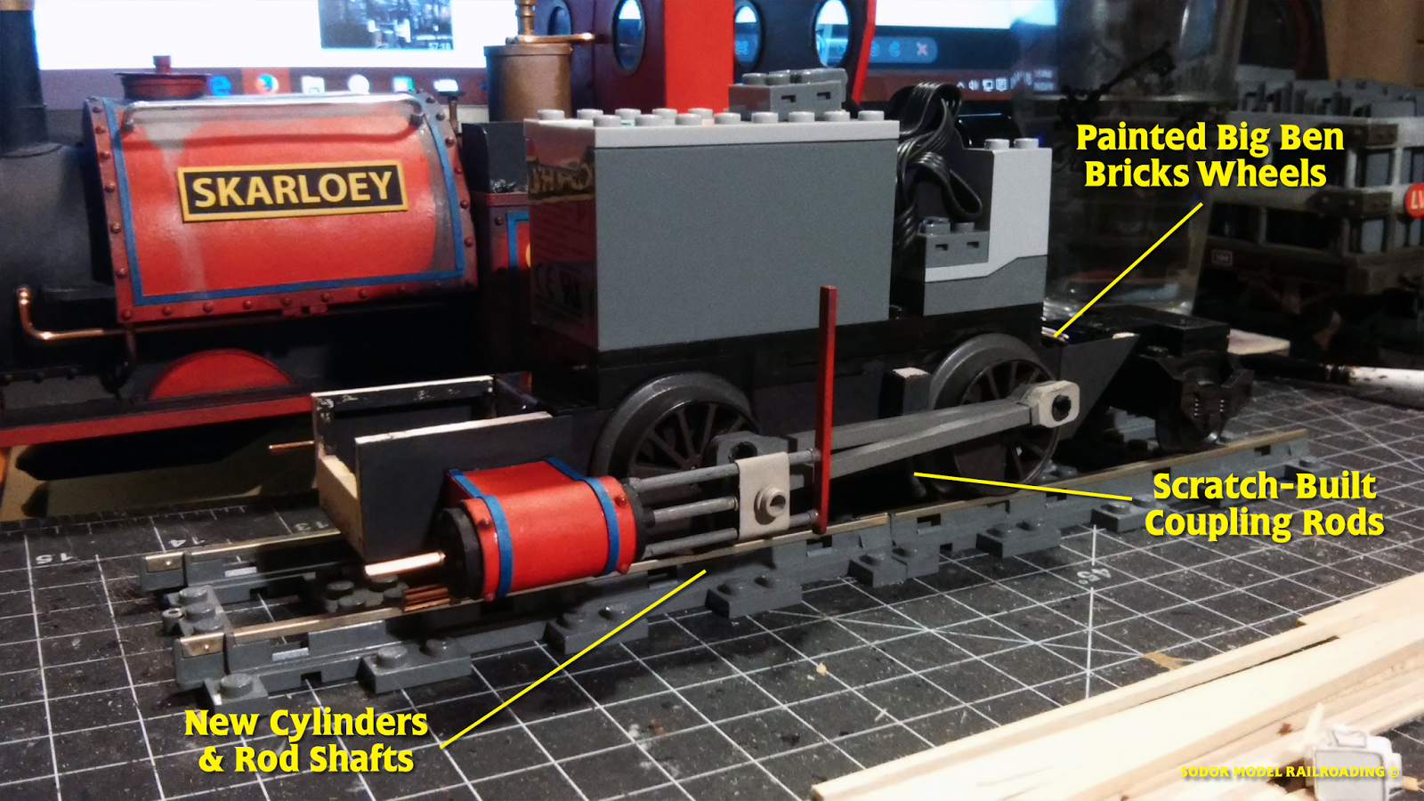 SodorModelRailroading: 16mm Scale Power Upgrade
