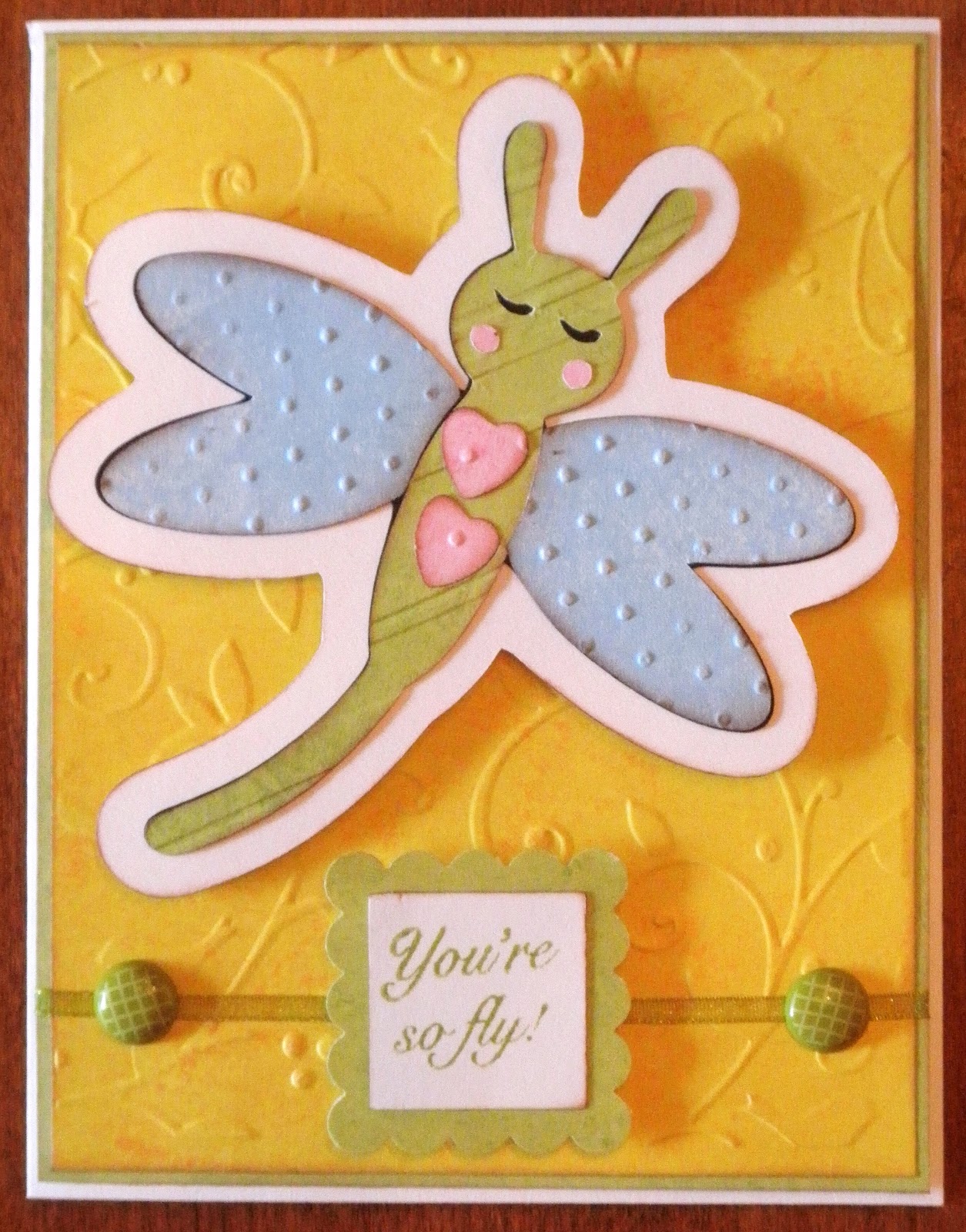 Cricut Crazy Scrapper: You're so fly card
