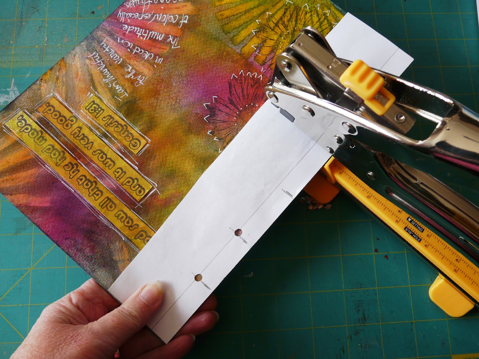 newly creative: Finishing my journal