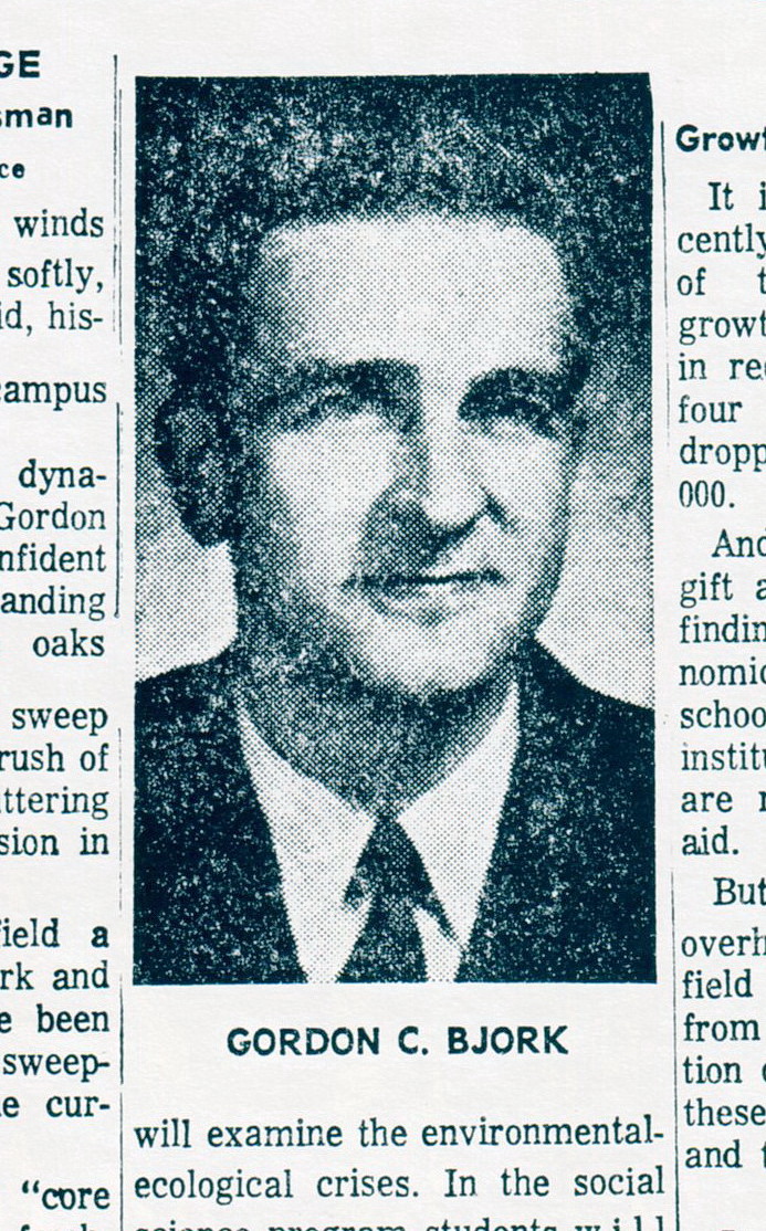 W I L D C A T V I L L E: Gordon Bjork’s Linfield presidency ended May ...