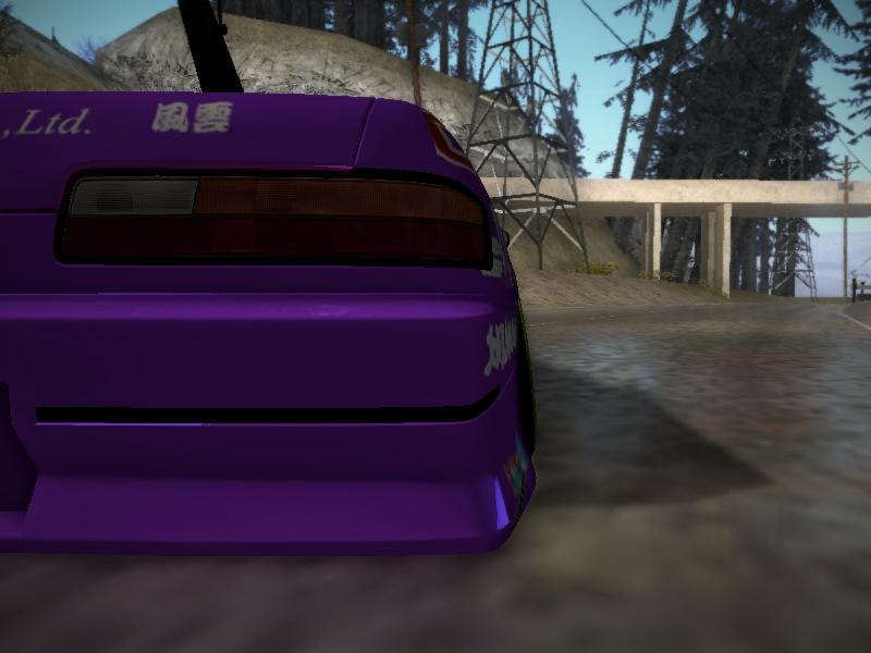 Blog by The imperceptible pilot: Nissan Silvia S13 Team Burst