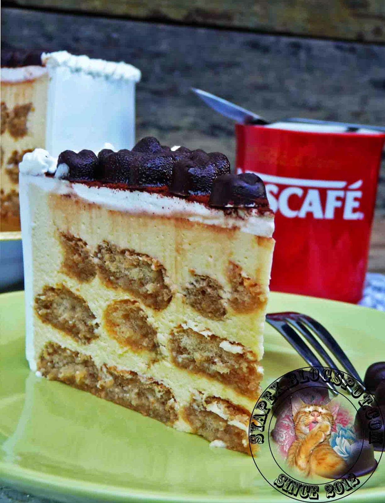 syapex kitchen: Sponge Finger Tiramisu Cake