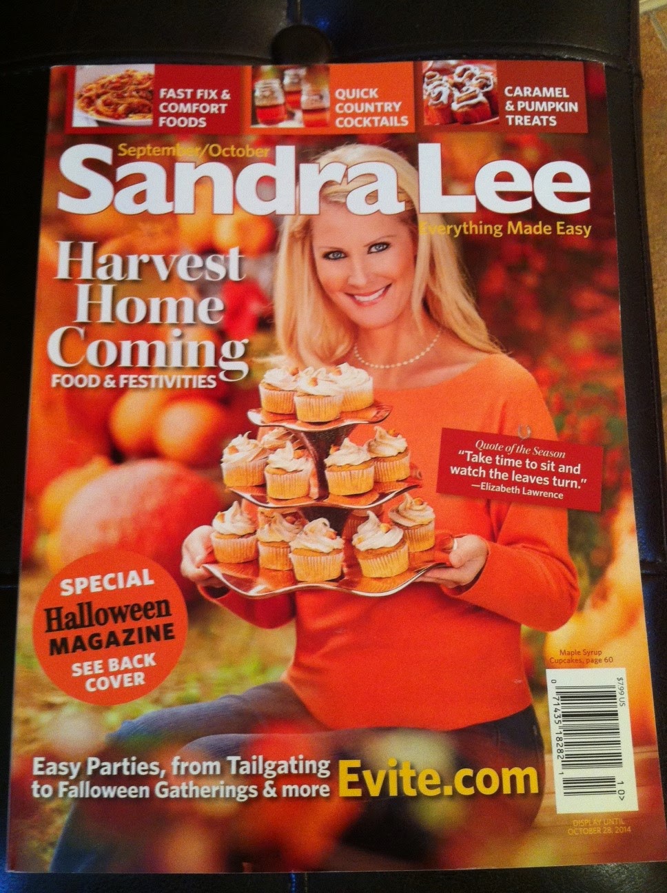 Vintage Halloween Collector: Sandra Lee Sept./Oct. 2014 Magazine
