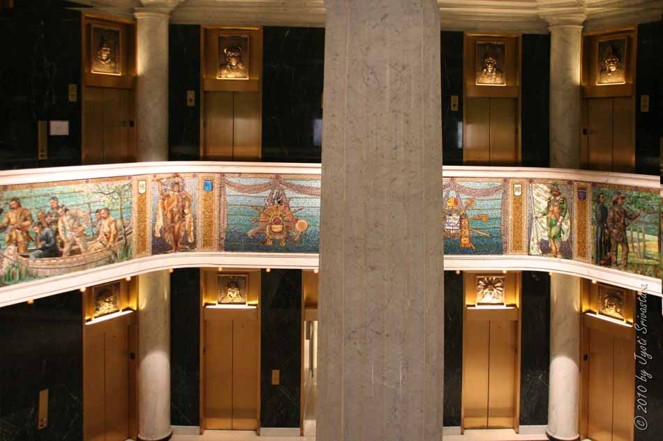 Chicago - Architecture & Cityscape: Marquette Building - the lobby
