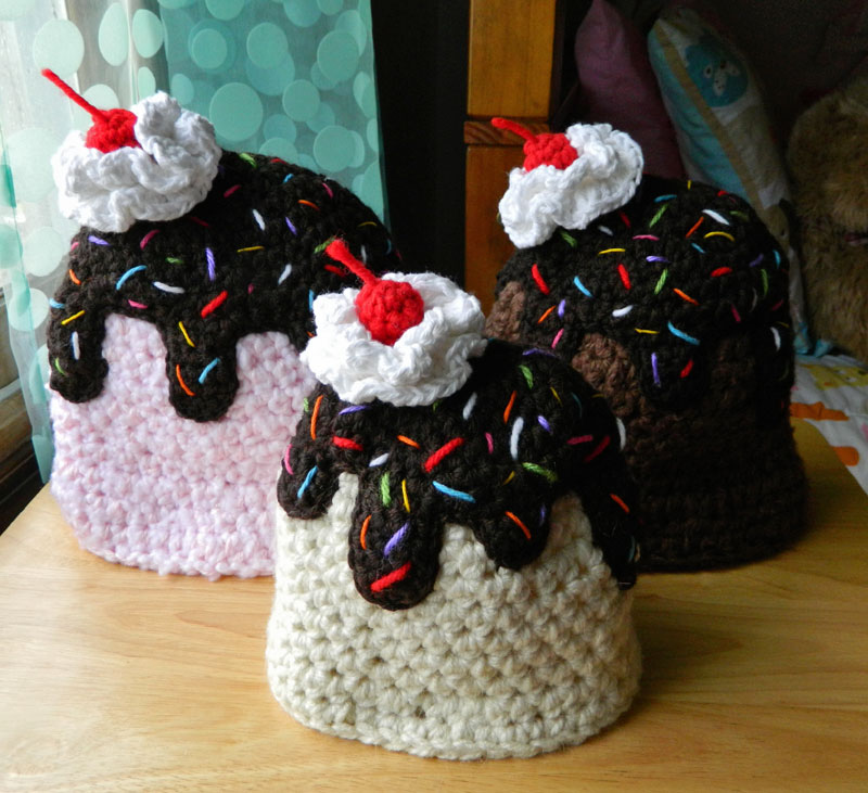 crochet d lane: Sweet Sundae Treats