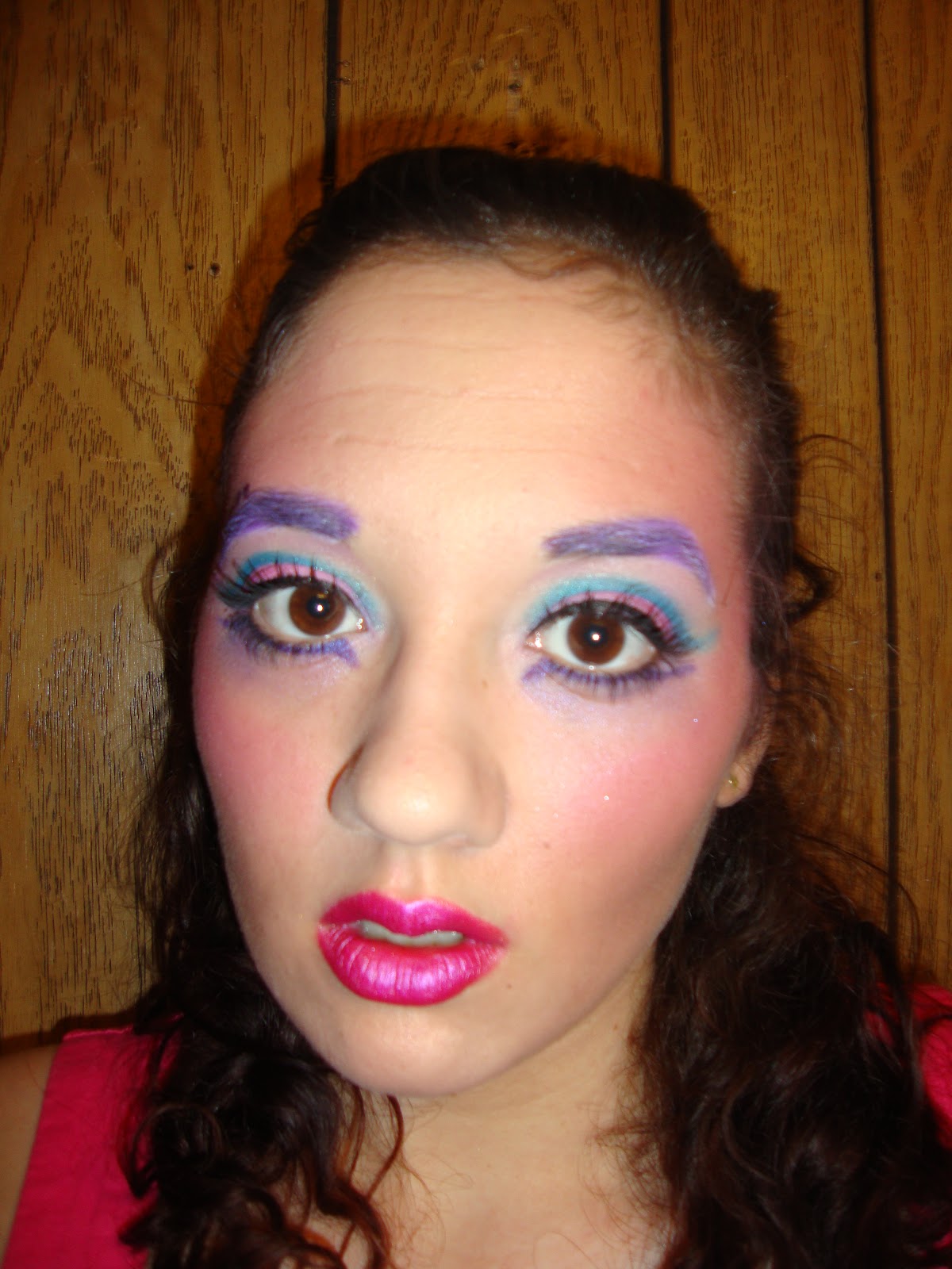Cosmetic Reviews by Posh: Crazy Makeup on a Rainy Day