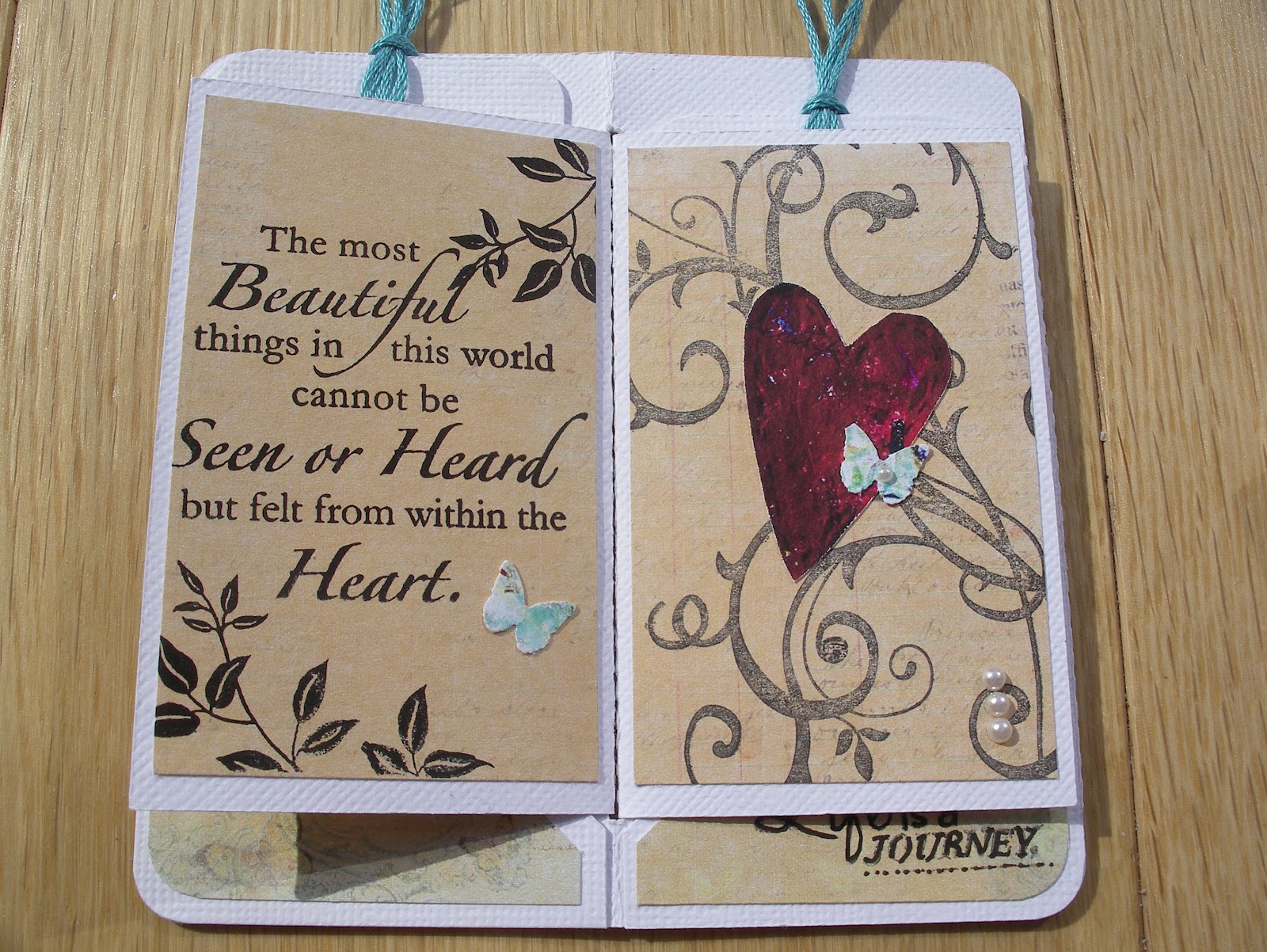 I'm just lovin' it....: Mini Album - Silhouette Cameo 2 page card