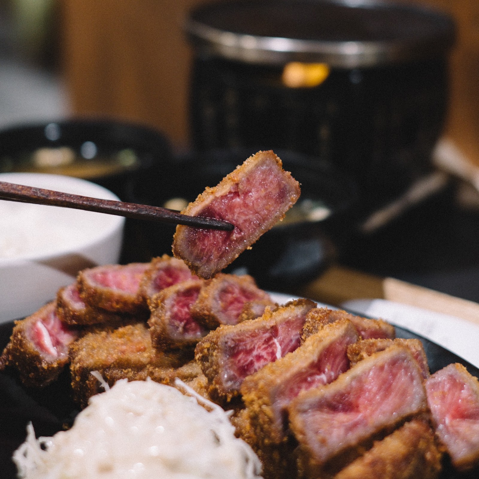 IZAWA GYUKATSU (이자와) - JAPANESE BEEF GYUKATSU IN SEOUL - foodandfeast