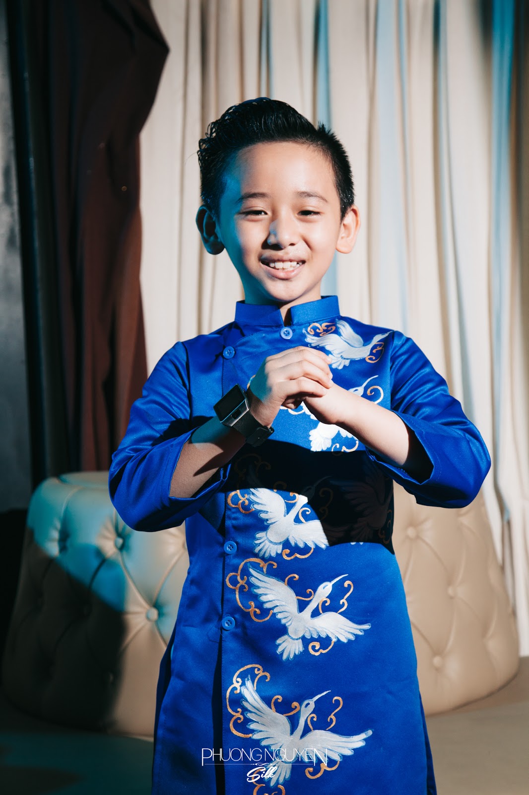 Áo dài cho bé, áo dài trẻ em, ao dai tre em, ao dai cho be, áo dài cách ...