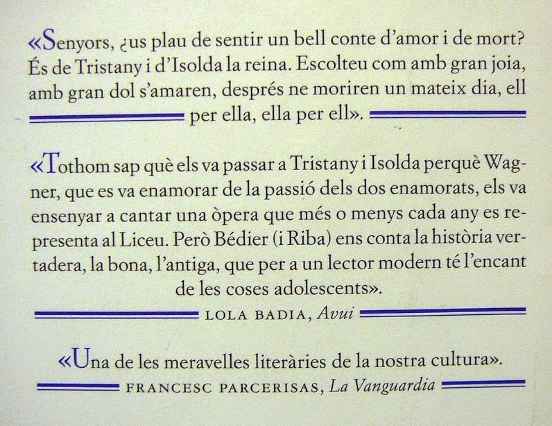 Oportunitats i saldos 3 x 2: El romanç de Tristany i Isolda