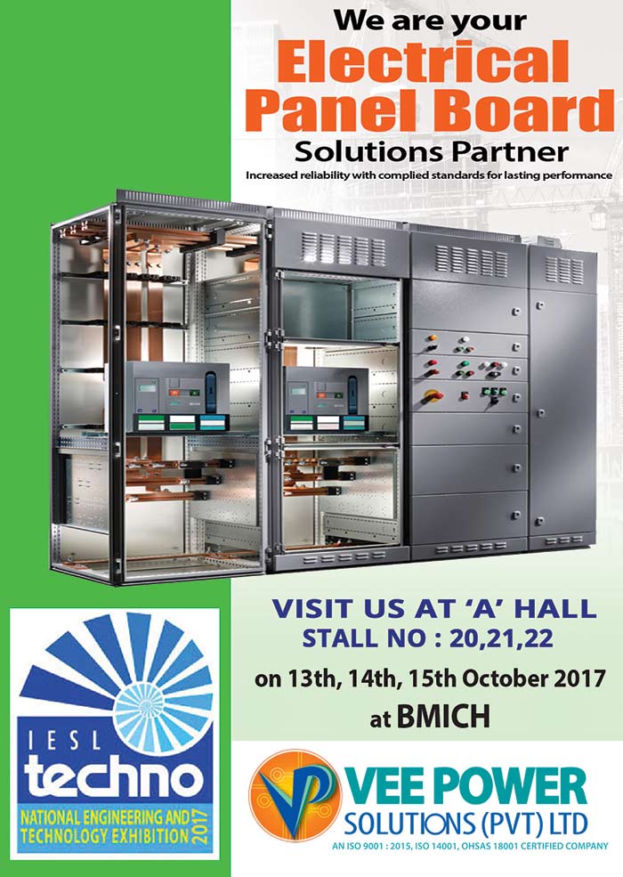 VEE Power cordially invite all valued customers to Techno 2017 at Hall ...