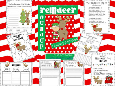 For the Love of First Grade: Rudolph with Your Nose SO Bright!