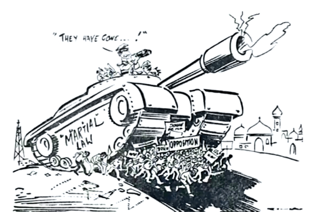 R.K. Laxman's Cartoons: Iran & Iraq