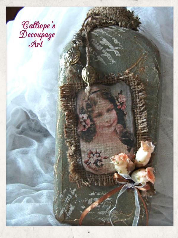 Calliope's Powertex Art: Η Τέχνη του Decoupage μέσα στο Χρόνο