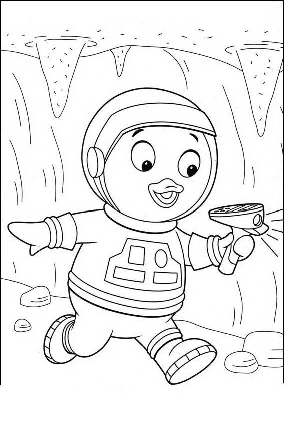 Pablo Backyardigans para colorear - COLOREA TUS DIBUJOS