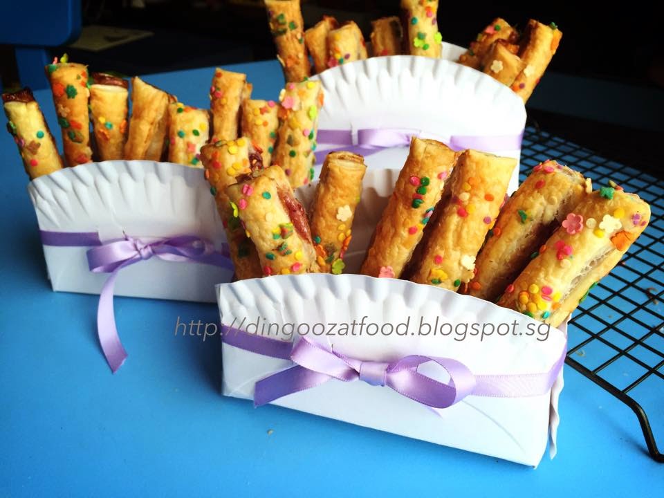 Miki's Food Archives : Flowery Jam Sticks 彩色花花果酱棒