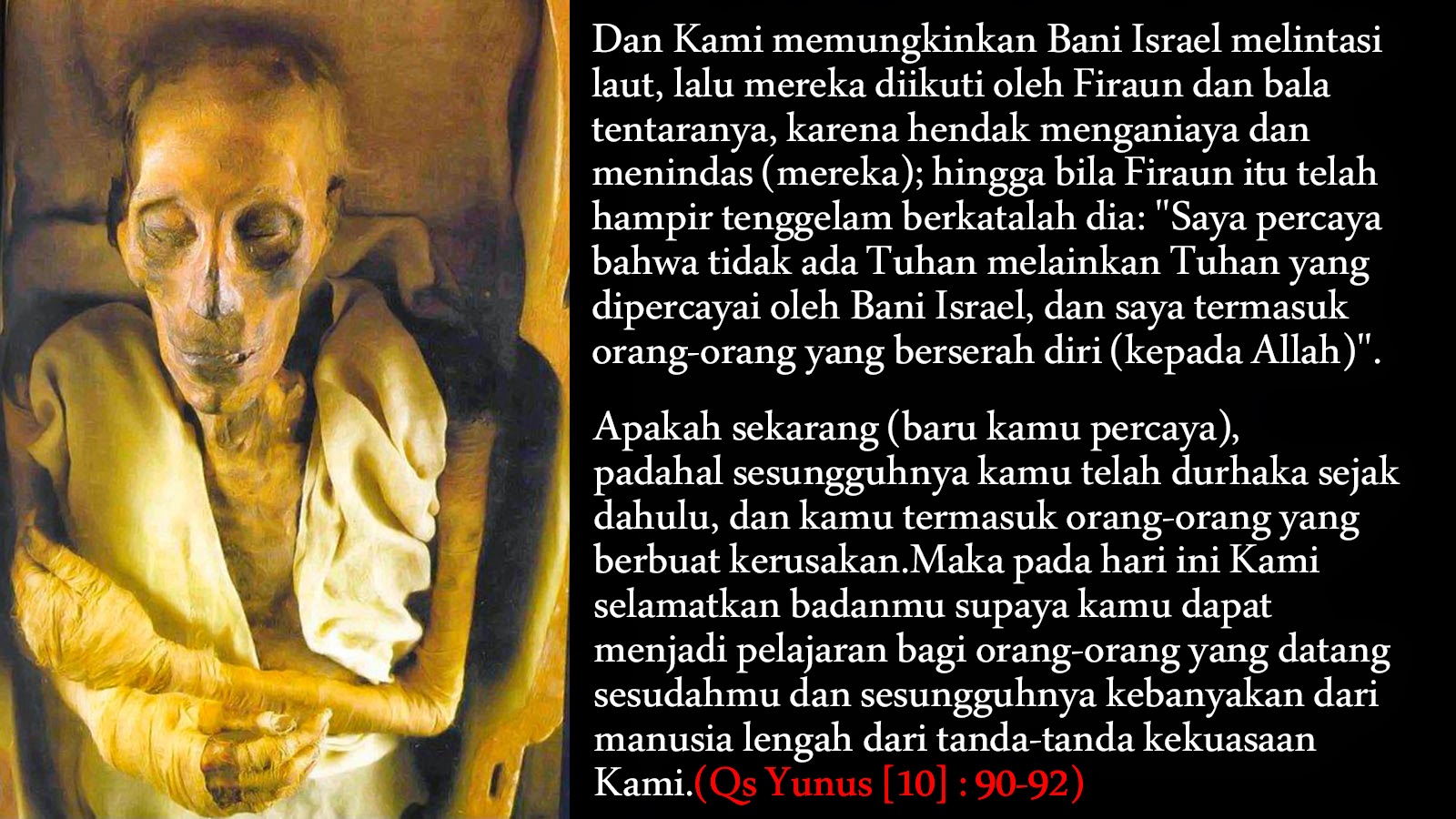 MENGINGATKAN Tentang Mumi Raja FIR'AUN Dan AL-QURAN | SATPAM CULUY