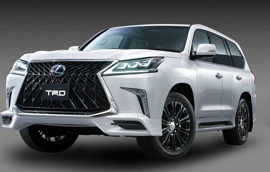Lexus LX 570 Looking Sporty In Japan With TRD Parts