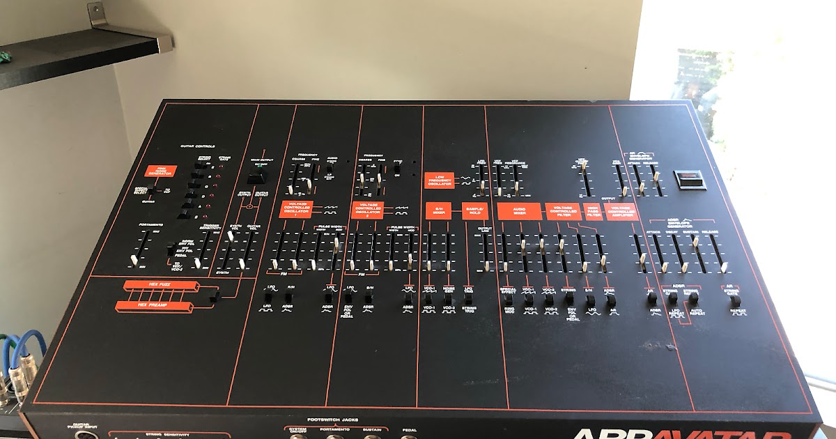 MATRIXSYNTH: 1977 ARP Avatar
