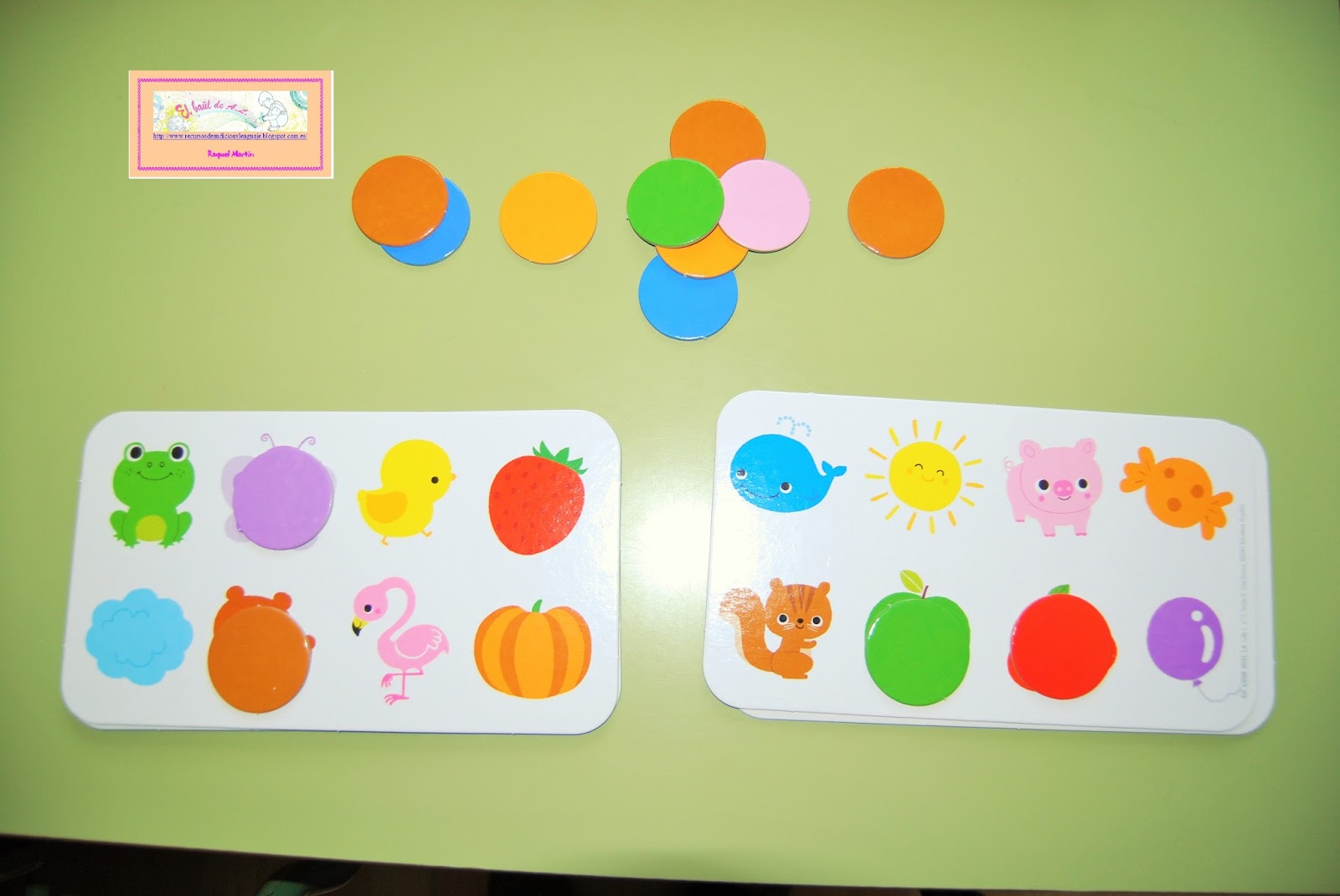 El baúl de A.L: Juego los colores