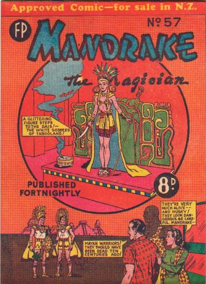 Pikitia Press Blog: Mandrake The Magician - Feature Productions