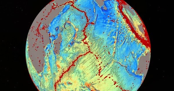 Satellites reveal hidden features at the bottom of Earth's seas ...