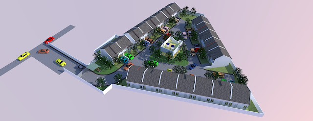 Gambar Rencana Tapak | Jasa Pembuatan Site Plan