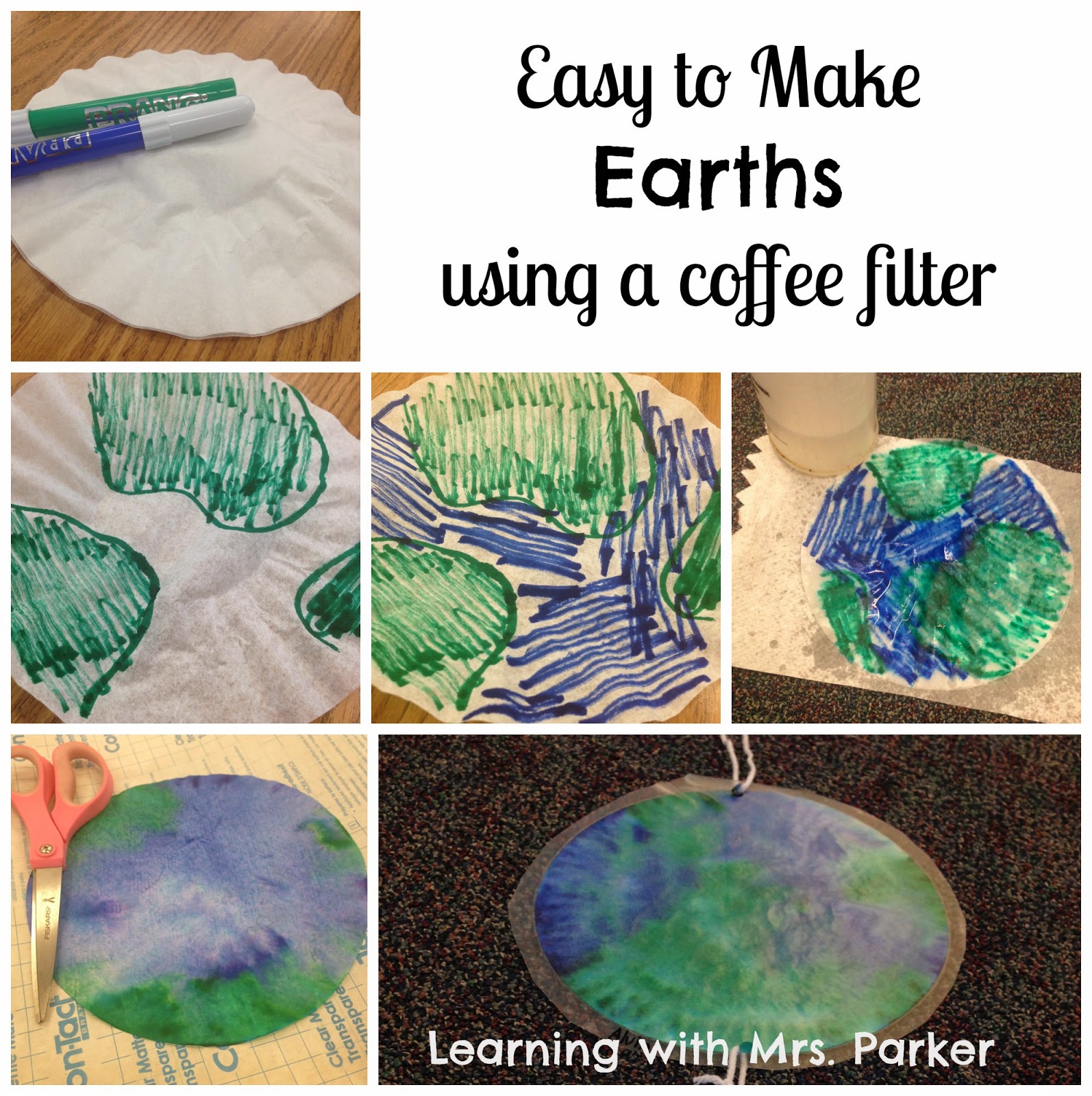 Earth Day Mobiles - Freebie - Learning With Mrs. Parker