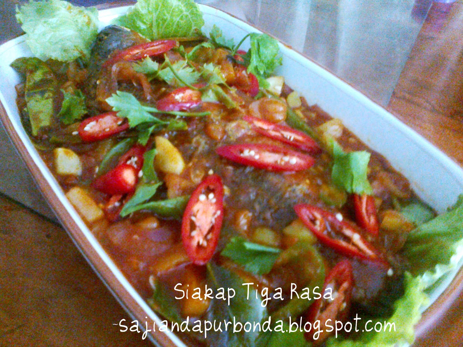 Siakap Tiga Rasa (2) - Tips Resep Cara Membuat