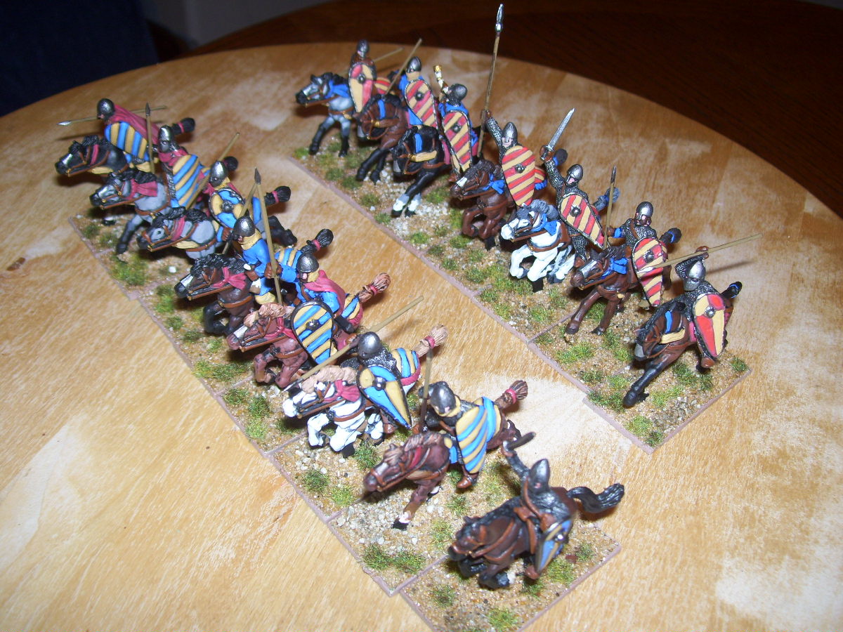 Dave's Gaming Place: Spanish knights and next DBA campaign map