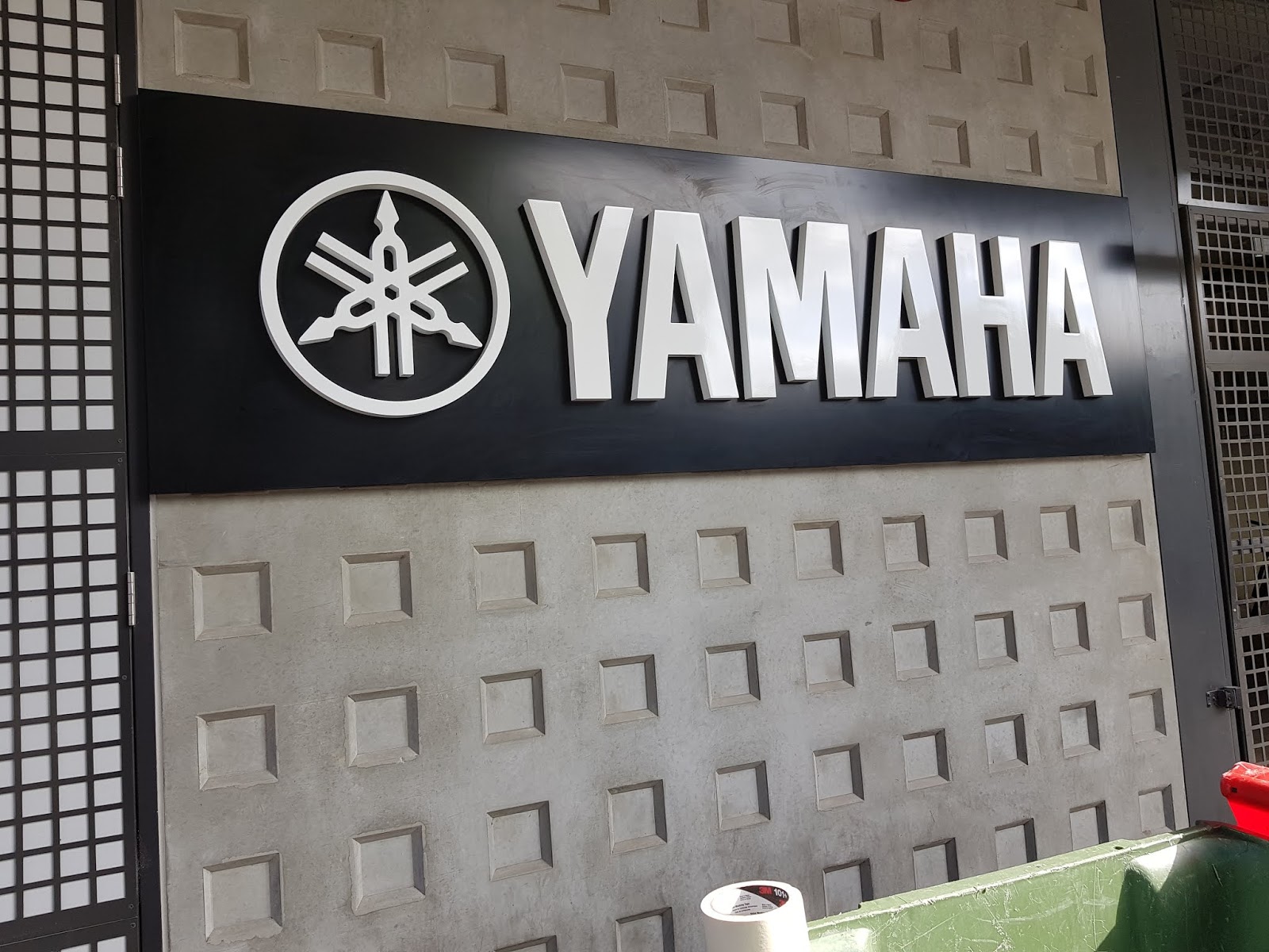 Yamaha Fabricated Letters