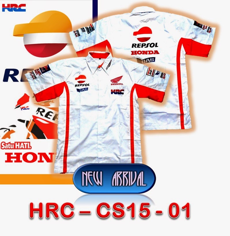 HRC REPSOL HONDA CREW SHIRT 2015 | motogpf1store.com