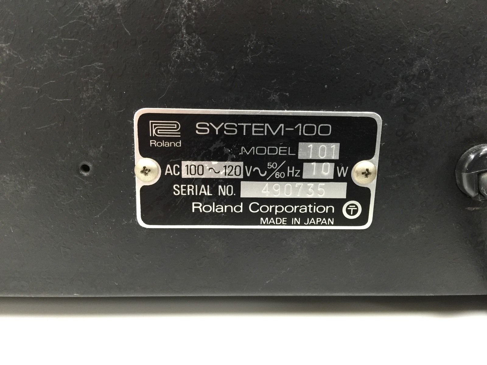 MATRIXSYNTH: Roland System 100 Model 101 Synthesizer SN 490735