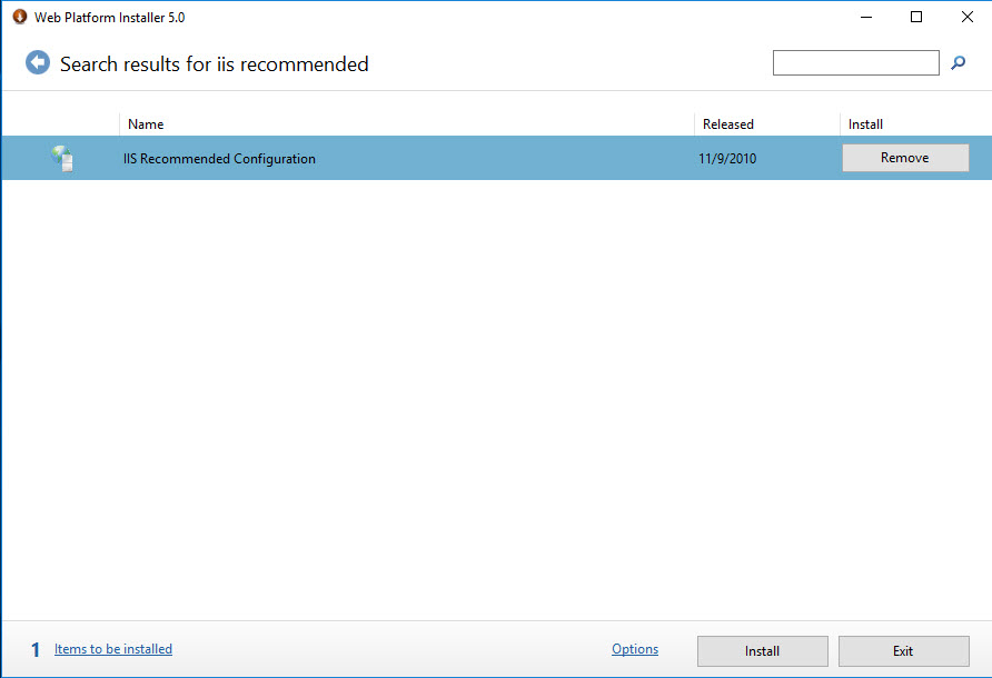 Living and breathing the world of Microsoft: Web Platform Installer and ...
